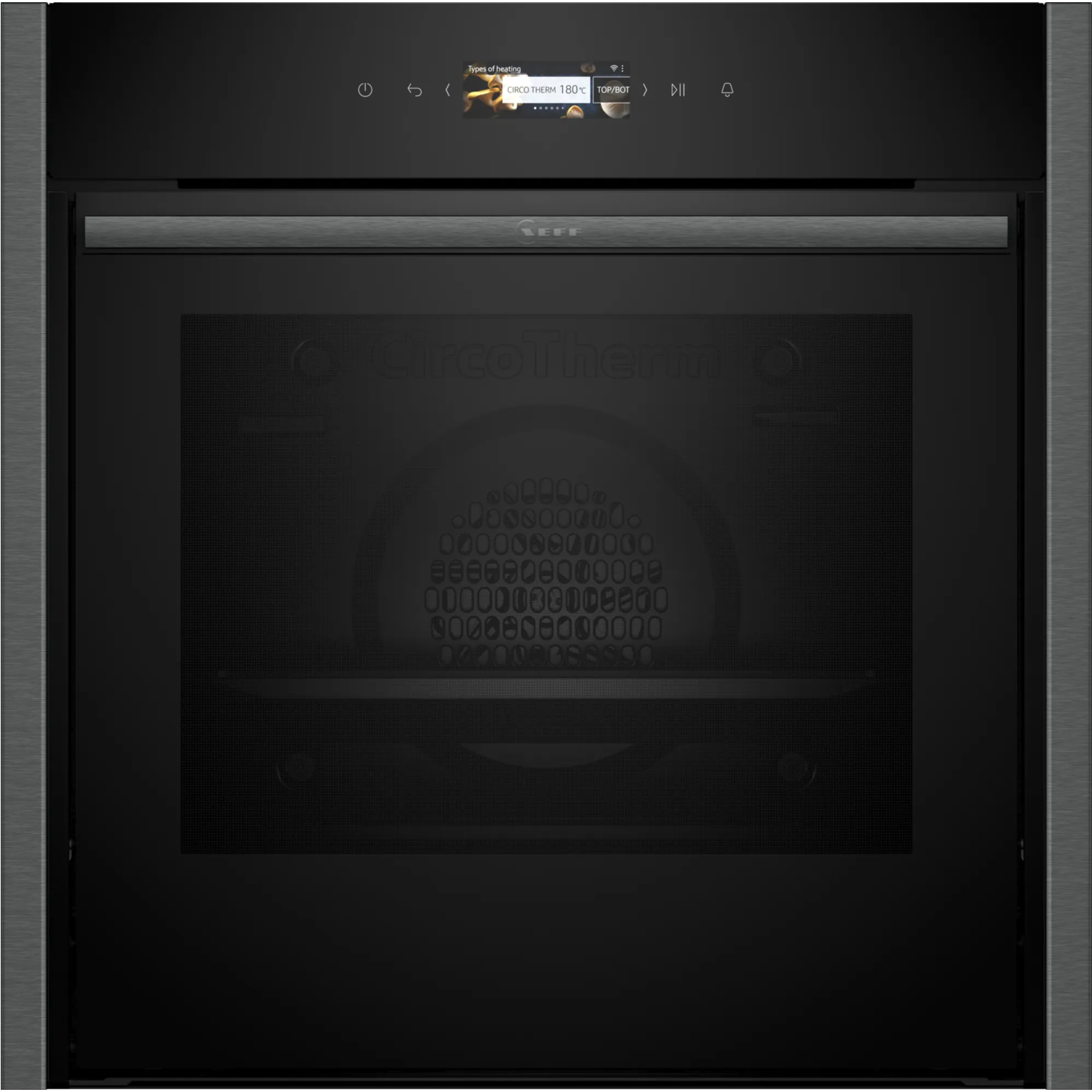 Neff N70 Slide & Hide Electric Oven - Graphite Grey B54CR31G0B ...