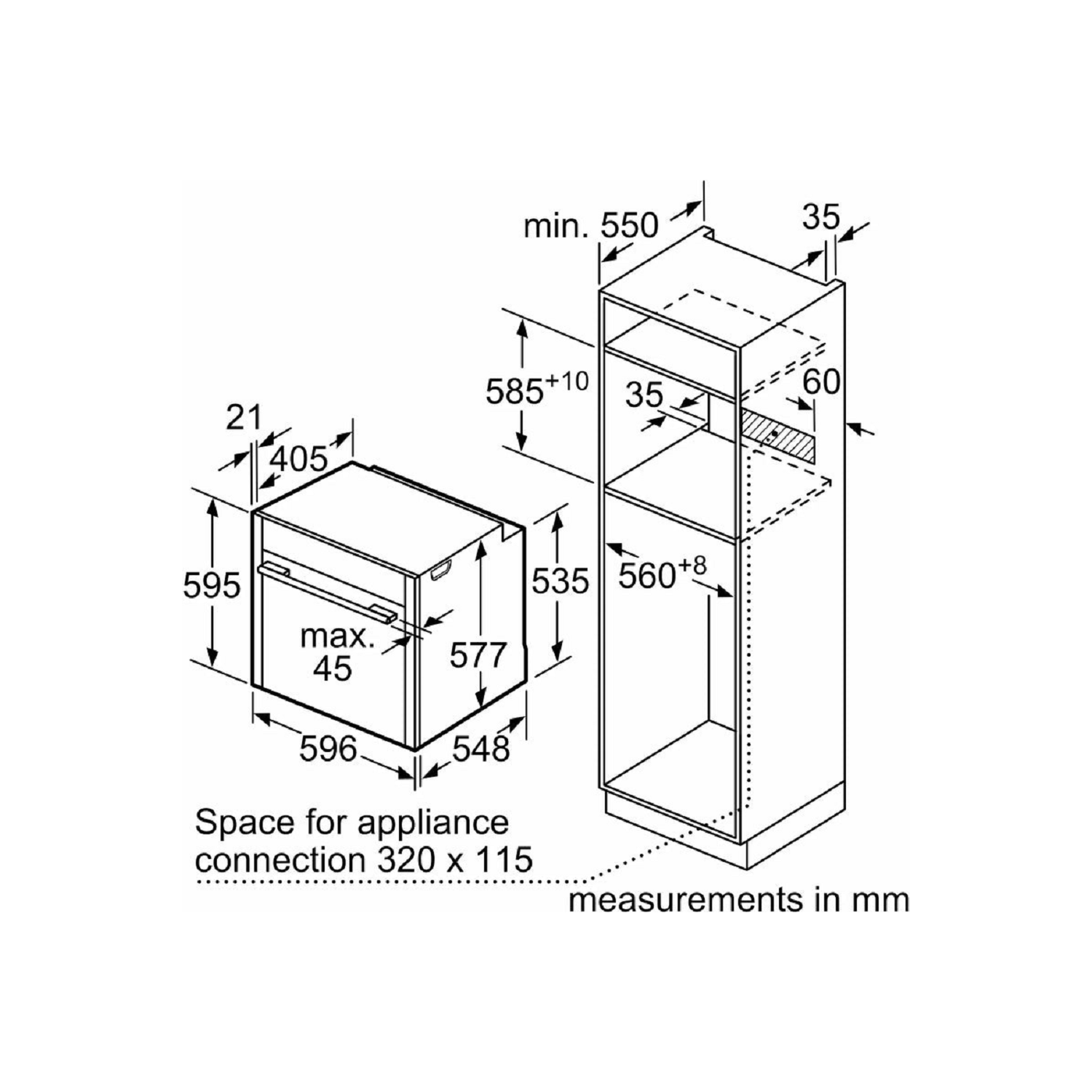Neff N70 Slide & Hide Electric Oven - Stainless Steel B54CR71N0B ...