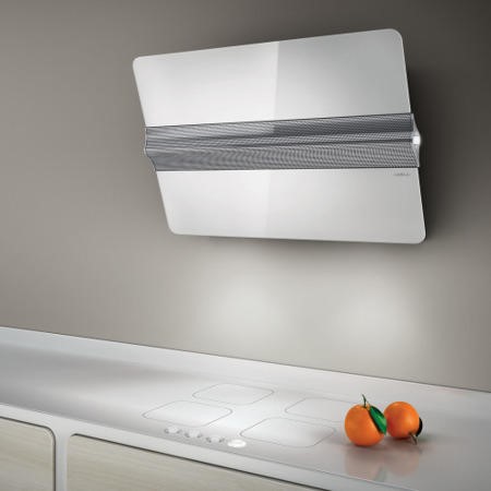 Elica BARRE80WH 80cm Decorative Cooker Hood White | Appliances Direct