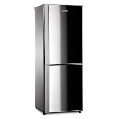 Baumatic BF207BLM Freestanding Fridge Freezer - Mirror Glass Doors ...