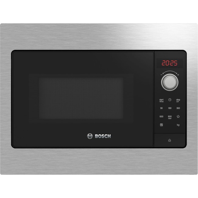 Bosch BFL523MS3B Series 2 800W 20L Built-In Microwave - Black With ...