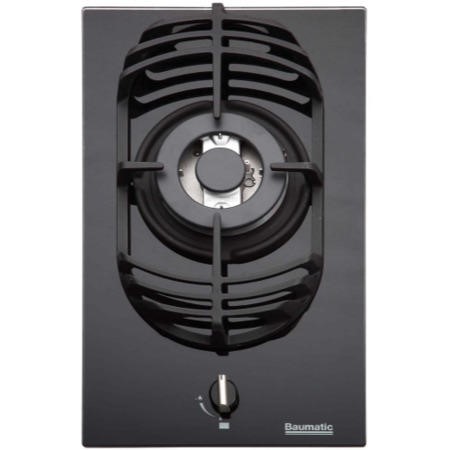 Baumatic BGG30 Wok Burner Domino Gas-on-glass Hob - Black | Appliances ...