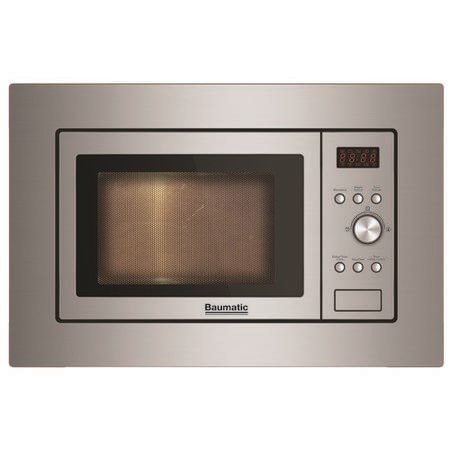 Baumatic BMIS3817 17L 800W Built-in Microwave Oven - Stainless Steel ...