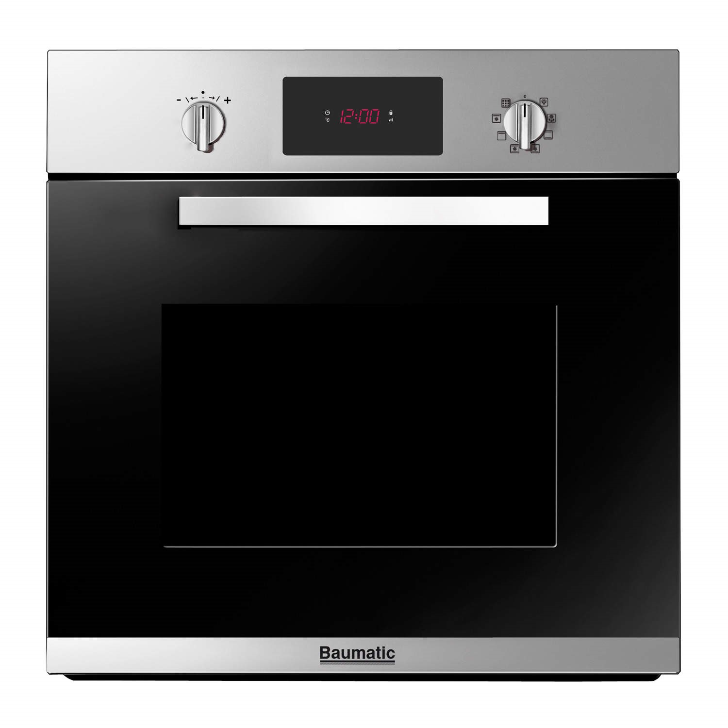 Baumatic BO638.5SS Stainless Steel Electric Built-in Single Oven ...