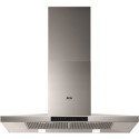 AEG 90cm Pyramid Chimney Cooker Hood with Hob2Hood - Stainless Steel ...