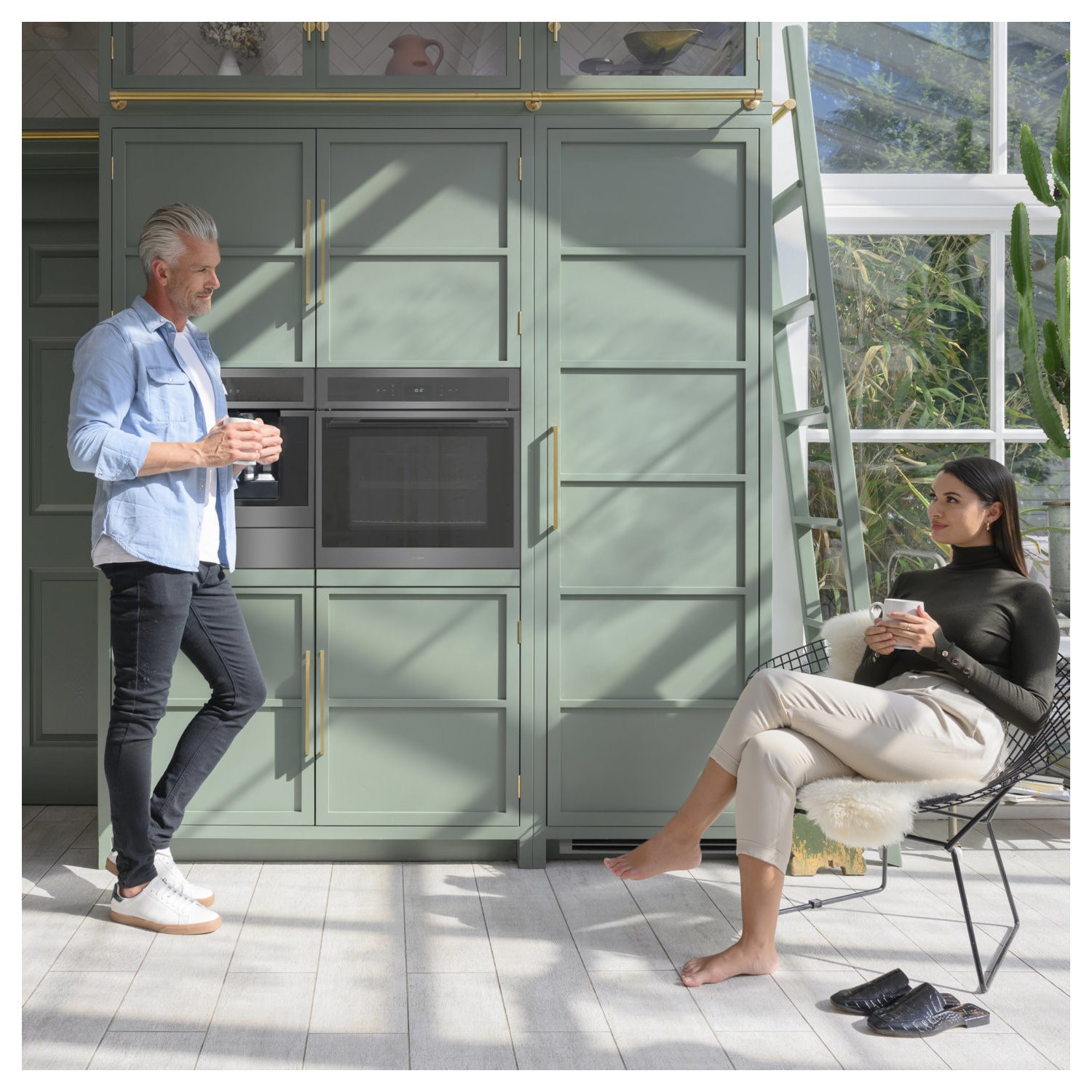 Caple Sense 67L Electric Single Oven - Gunmetal Grey C2106GM ...