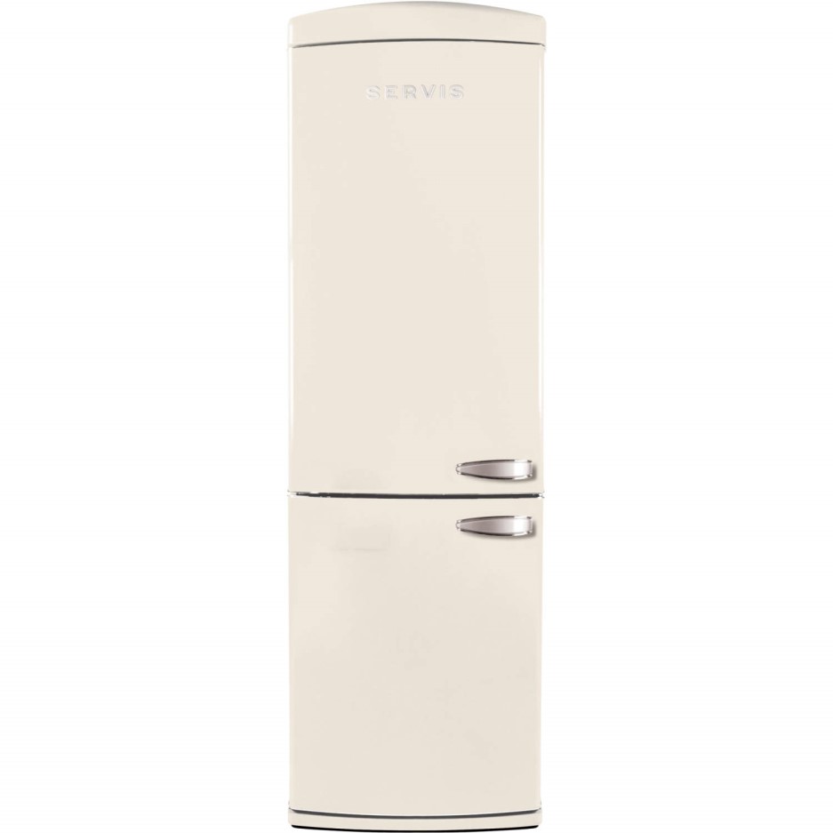 Servis C60185NFC-L Retro Left Hand Hinge Freestanding Fridge Freezer ...
