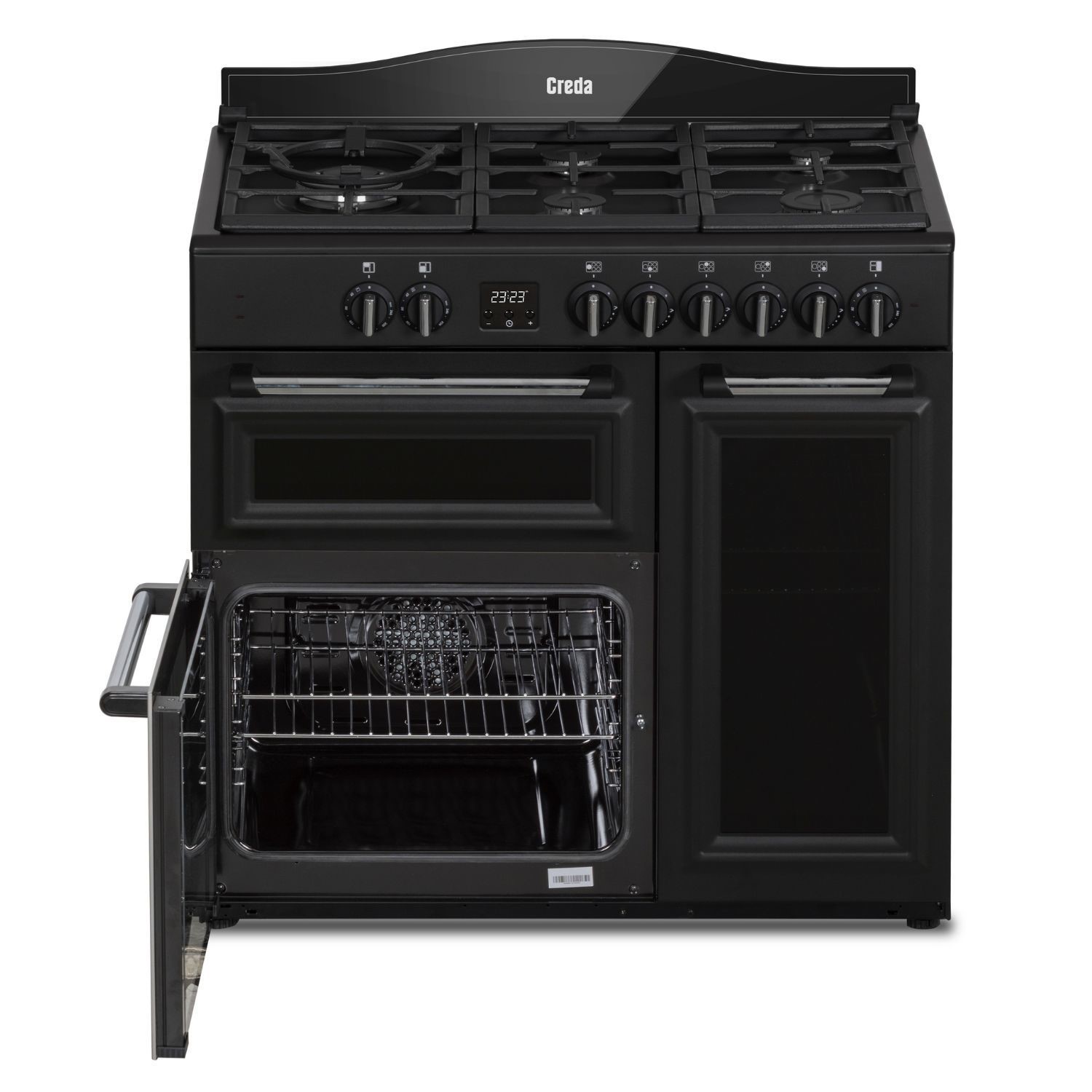 Creda 90cm Triple Cavity Dual Fuel Range Cooker - Anthracite C90RCDFTA ...