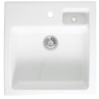 Astracast CA15WHHOMESK Canterbury 1.5 Bowl Ceramic Sink - White ...