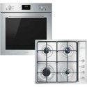 Smeg SF6400TVX Cucina 60cm Multifuction Single Oven - Stainless Steel | Appliances Direct