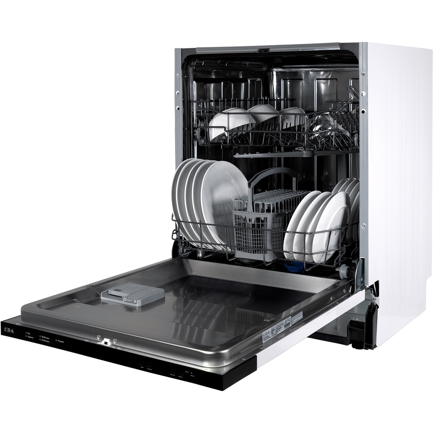 CDA - 13 Place Settings Fully Integrated Dishwasher CDI6121 ...
