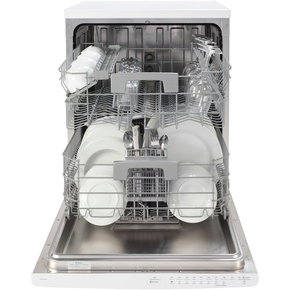 Candy CDPE6350-80 Freestanding Dishwasher - White | Appliances Direct