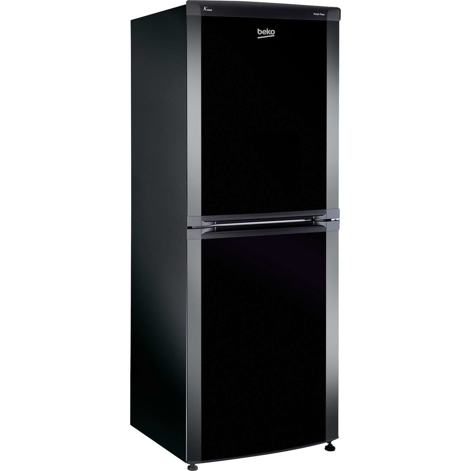 Beko CF5533APB Freestanding Fridge Freezer Black | Appliances Direct
