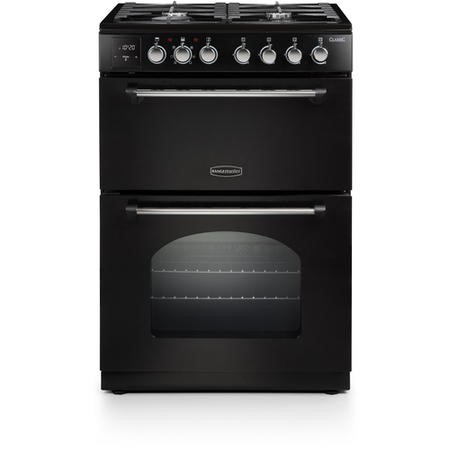 Rangemaster Classic 60cm Dual Fuel Cooker - Black CLA60DFFBLC ...