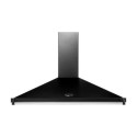 Rangemaster 110cm Chimney Hood - Black LEIHDC110BC | Appliances Direct