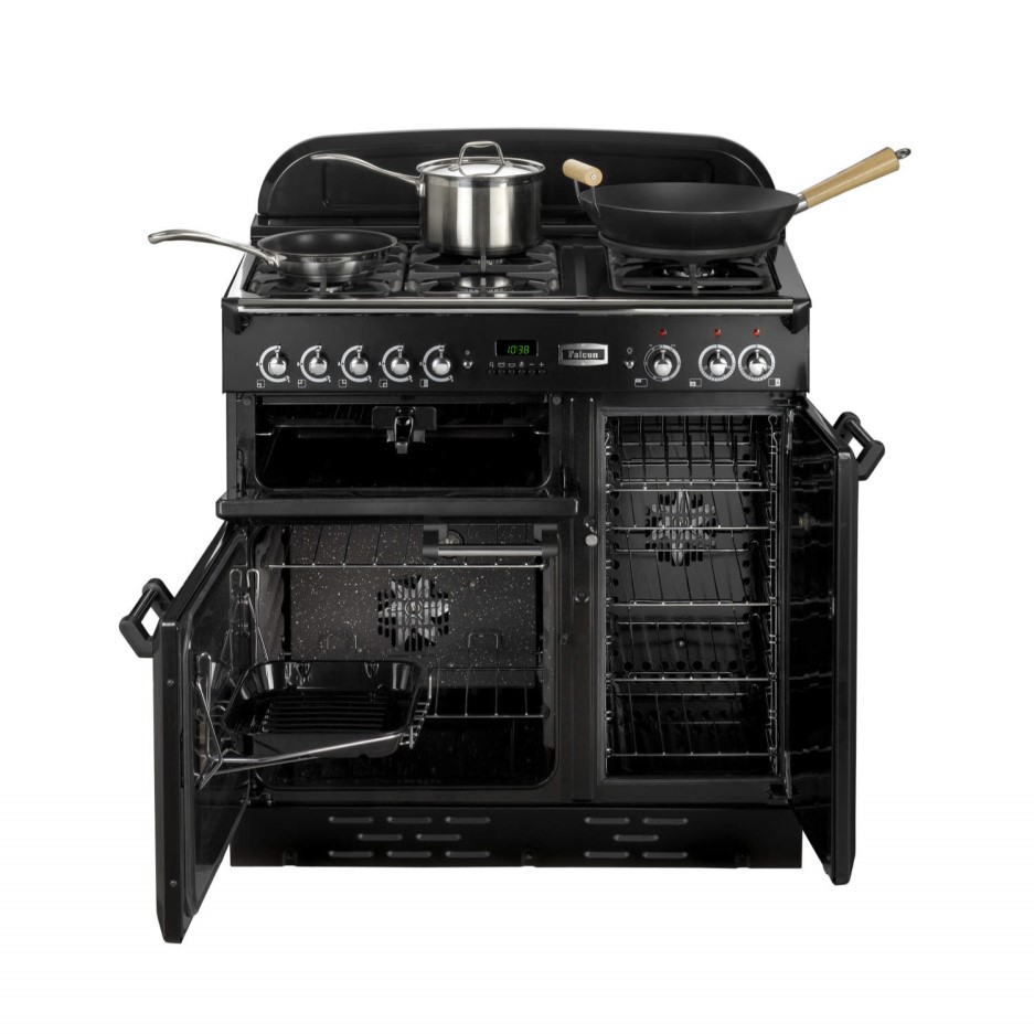 Rangemaster 87660 Classic 90cm Electric Range Cooker With Induction Hob ...