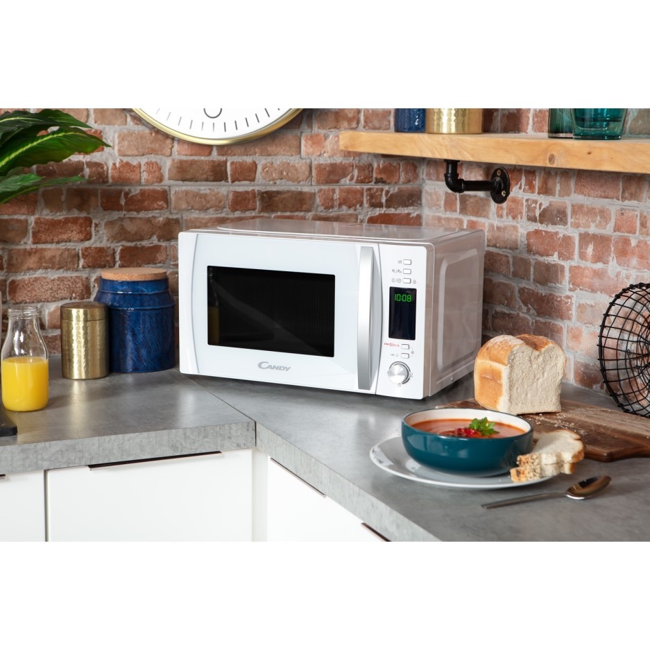 Candy CMXW20DW-UK 20L Digital Microwave Oven - White | Appliances Direct