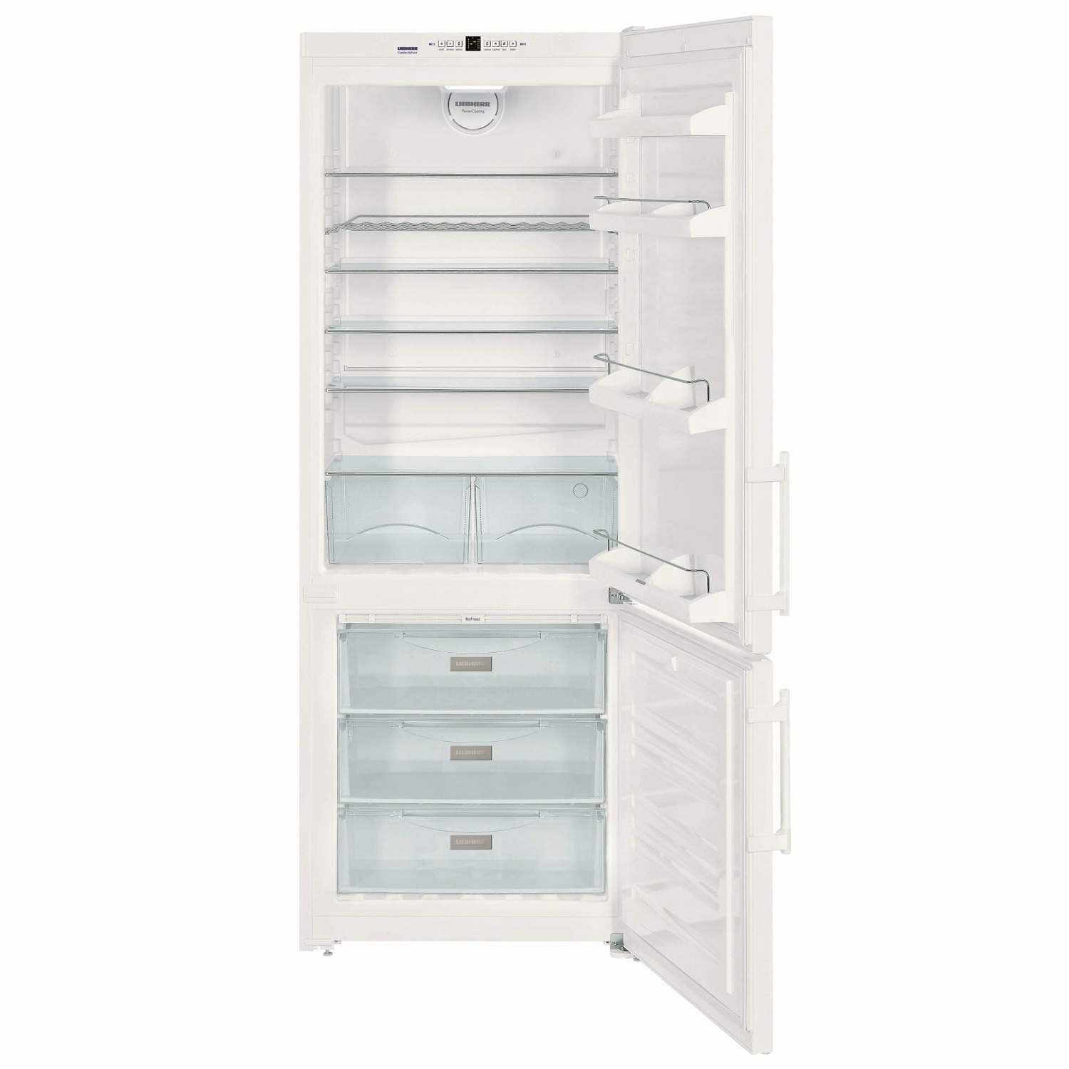 liebherr CN5113 75cm wide Frost Free Freestanding Fridge Freezer ...