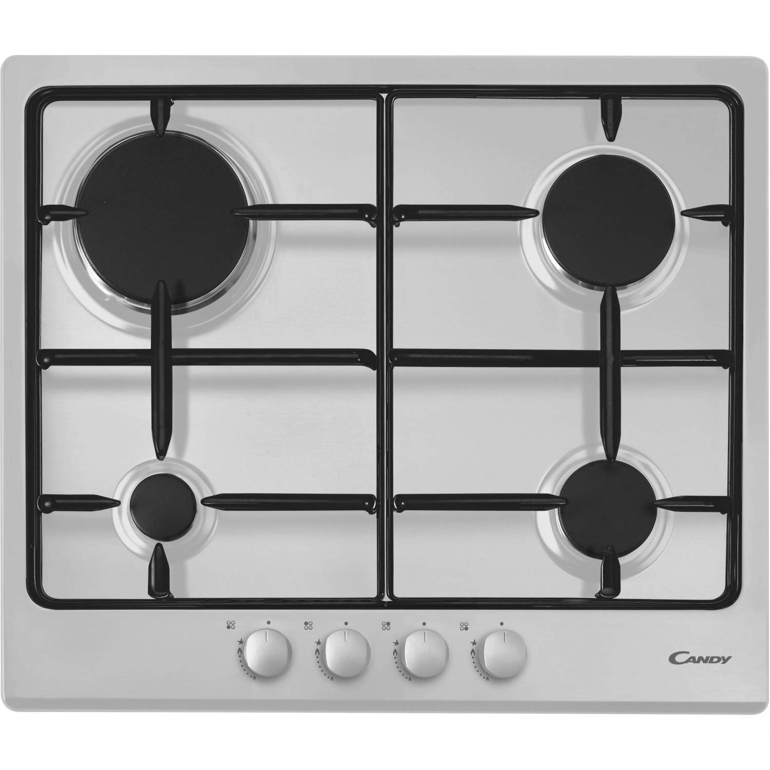 Candy CPG64SPB Four Burner Gas Hob White | Appliances Direct