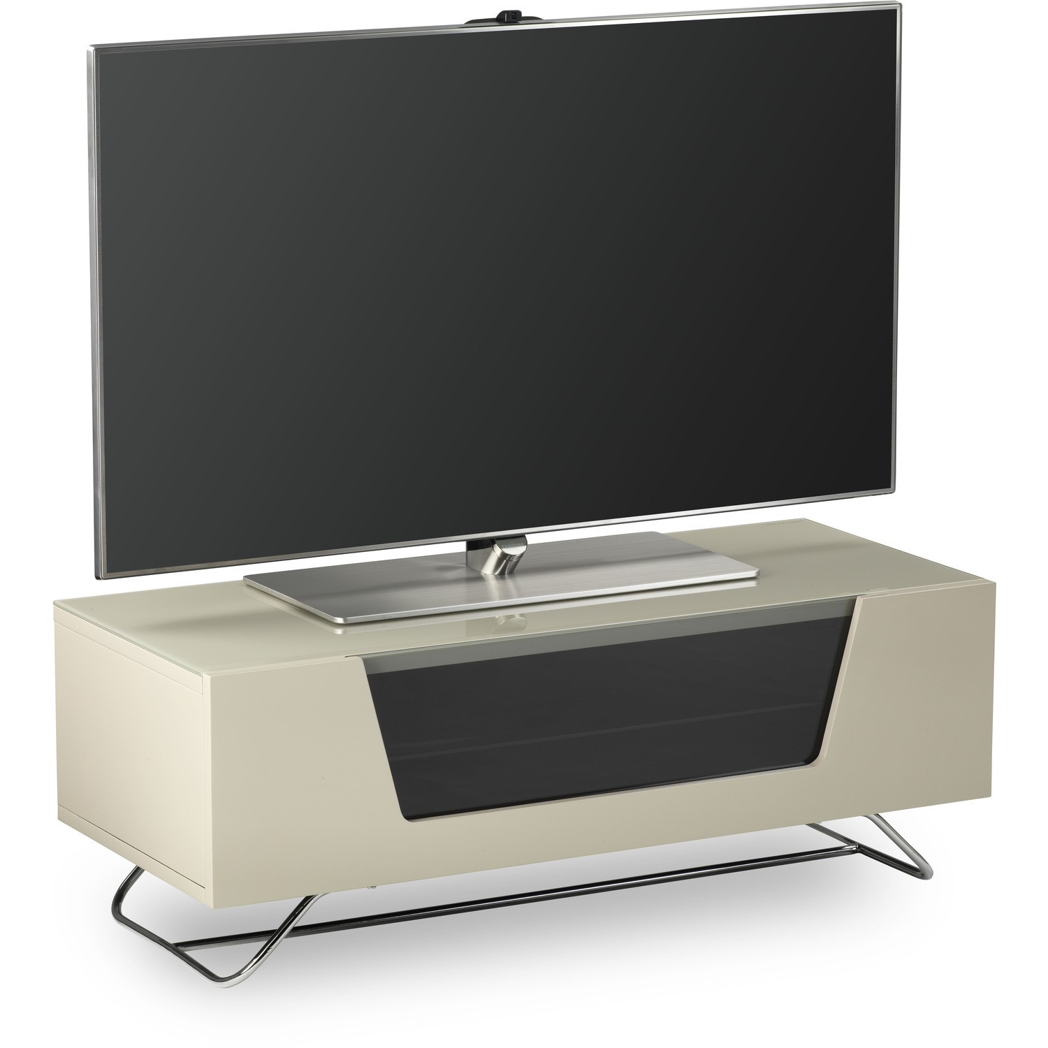 Alphason CRO2-1000CB-IVO Chromium 2 TV Stand for up to 50" TVs - Ivory ...