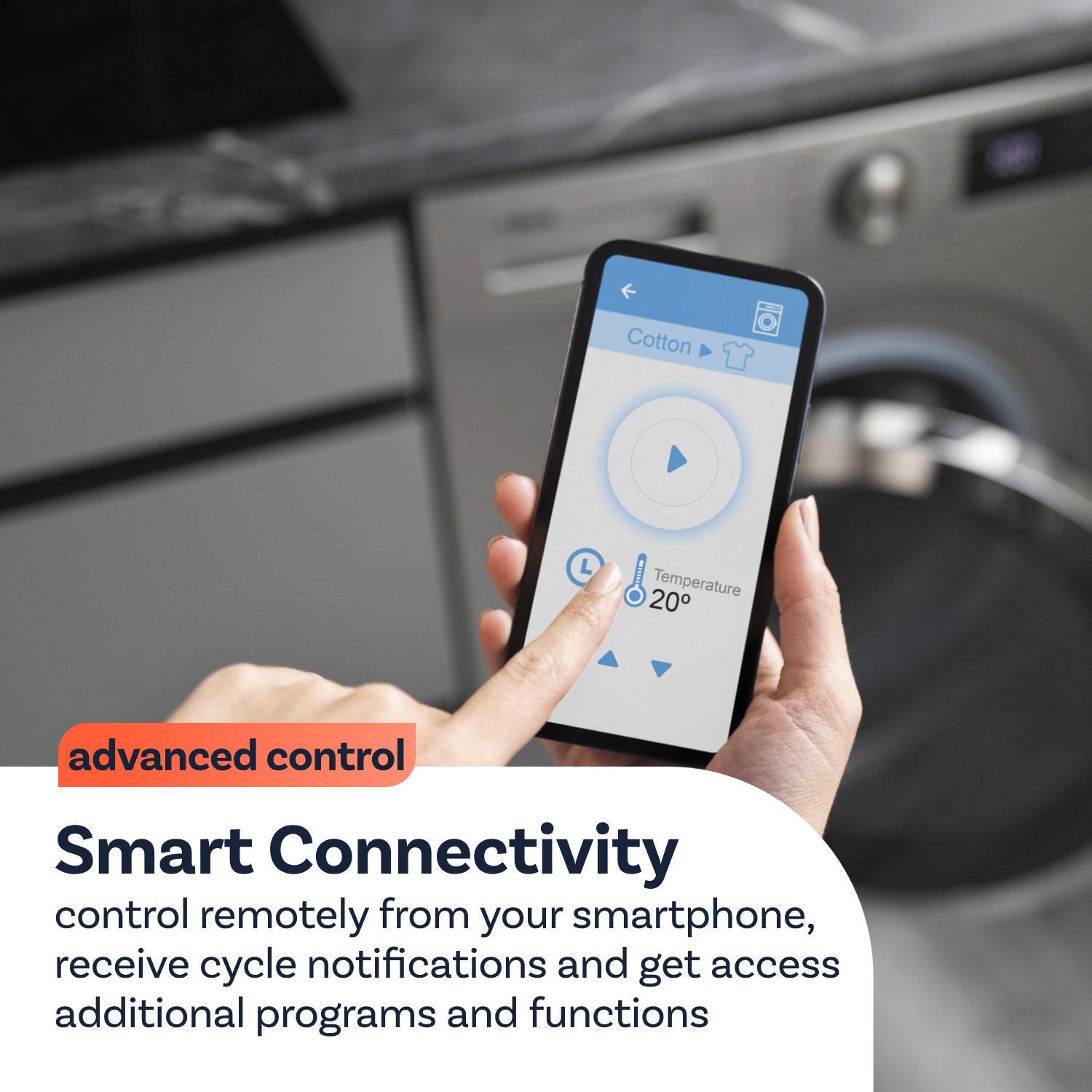 Candy Smart 8kg 1400rpm Washing Machine - White CS148TW4/1-80 ...