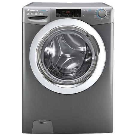 Candy Smart 10kg 1400rpm Washing Machine - Graphite CSO14103TWCGE-80 ...