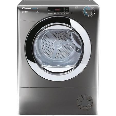 Candy Smart Pro 9kg Condenser Tumble Dryer - Graphite CSOEC9DCRG-80 ...