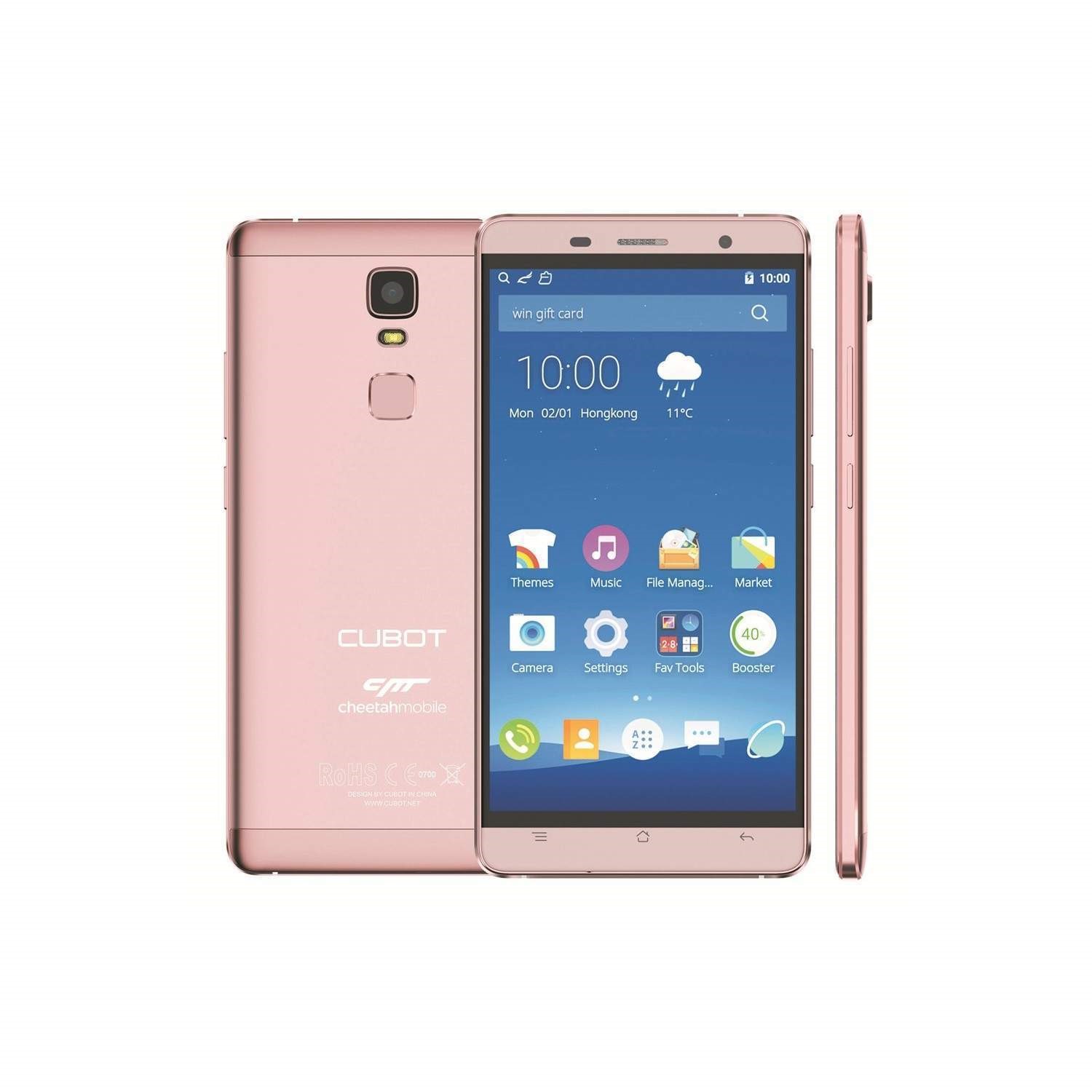 Cubot Cheetah Rose Gold 5.5" 32GB 4G Dual SIM Unlocked & SIM Free CUB ...