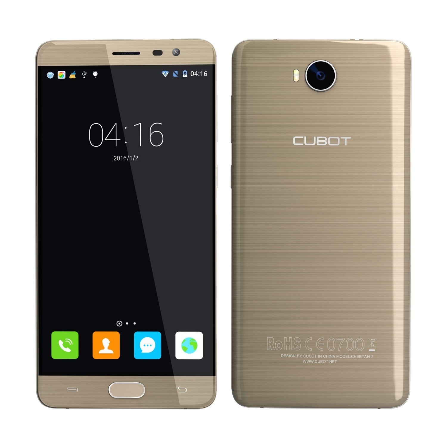 Cubot Cheetah 2 Gold 5.5" 32GB 4G Dual SIM Unlocked & SIM Free CUB-CHE2 ...