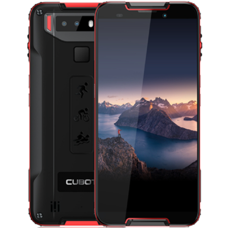 Cubot Quest Red/Black 5.5" 64GB 4G Hybrid SIM Unlocked & SIM Free CUB ...