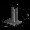Elica CUBE60 Cube 60cm Chimney Cooker Hood Stainless Steel | Appliances ...