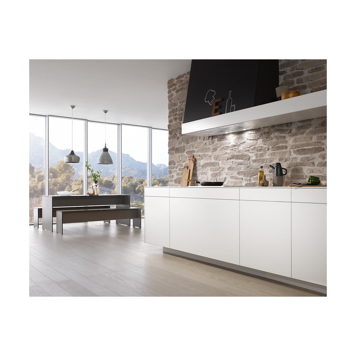 Miele DA2570 70cm Wide Canopy Cooker Hood Stainless Steel | Appliances ...