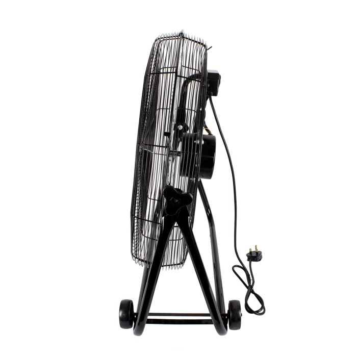 24 Inch High velocity portable fan - Black DF24B | Appliances Direct
