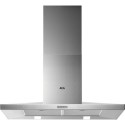 AEG 6000 Series 60cm Pyramid Chimney Cooker Hood - Stainless Steel ...