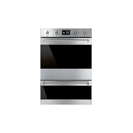 GRADE A1 - Smeg DOSP6390X 60cm Electric Built- in Multifunction Double ...