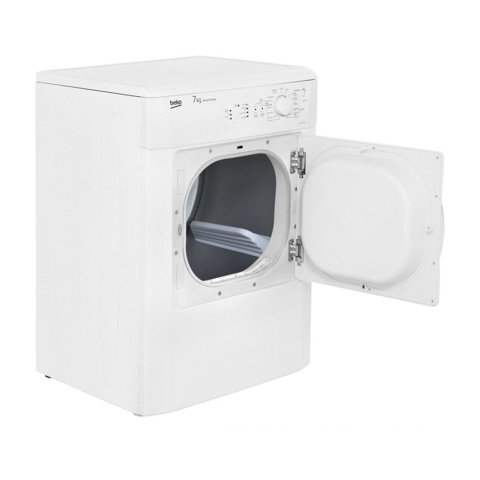 Beko DRVS73W 7kg Freestanding Vented Tumble Dryer - White | Appliances ...
