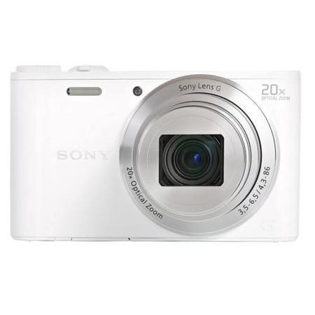 Sony DSC-WX350 White Camera Kit inc 8GB SD Card and Case DSCWX350W.CEH ...