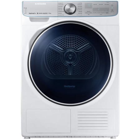 Samsung DV90N8289AW QuickDrive 9kg Freestanding Heat Pump Tumble Dryer ...
