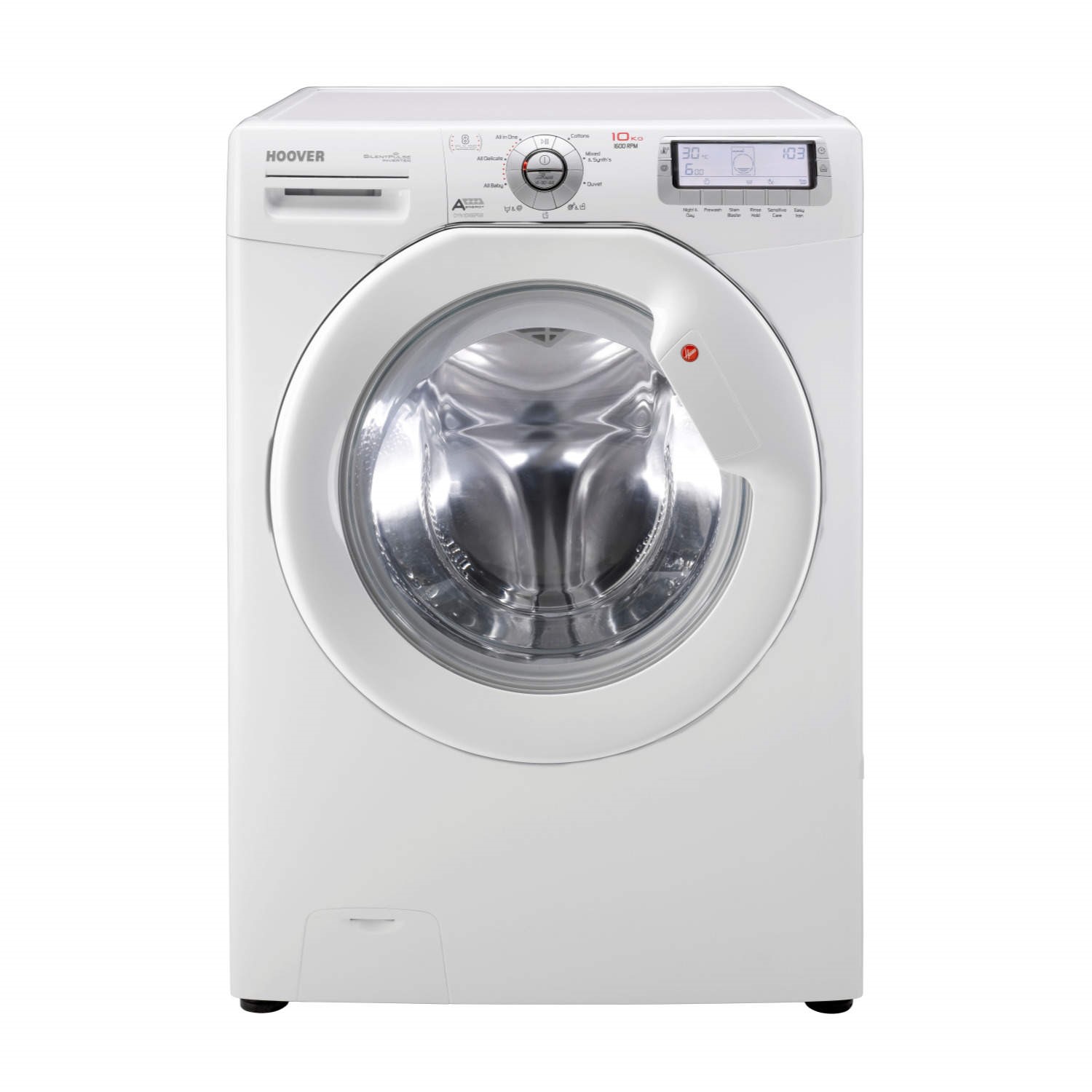 Hoover DYN10166P8 Dynamic Freestanding Washing Machine White ...