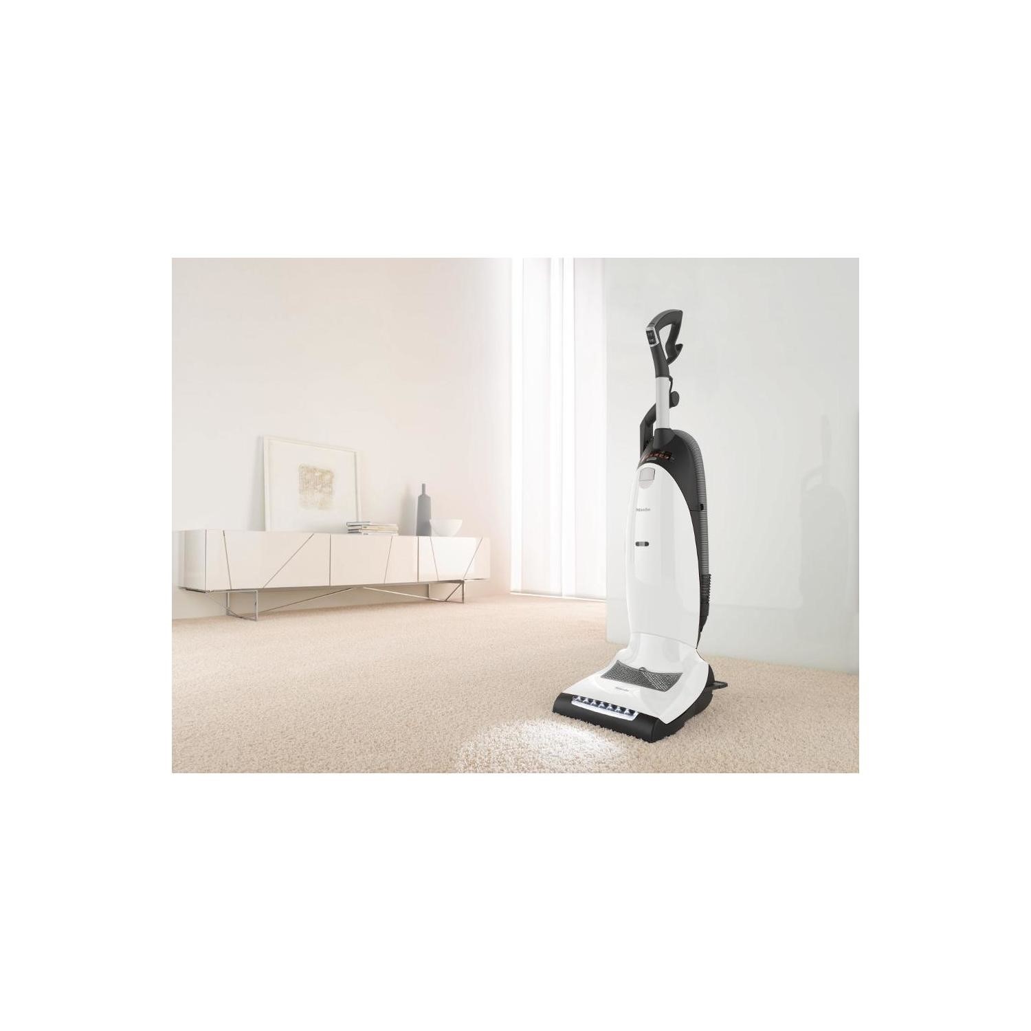 Miele DynamicU1Allergy Upright Vacuum Cleaner - White | Appliances Direct