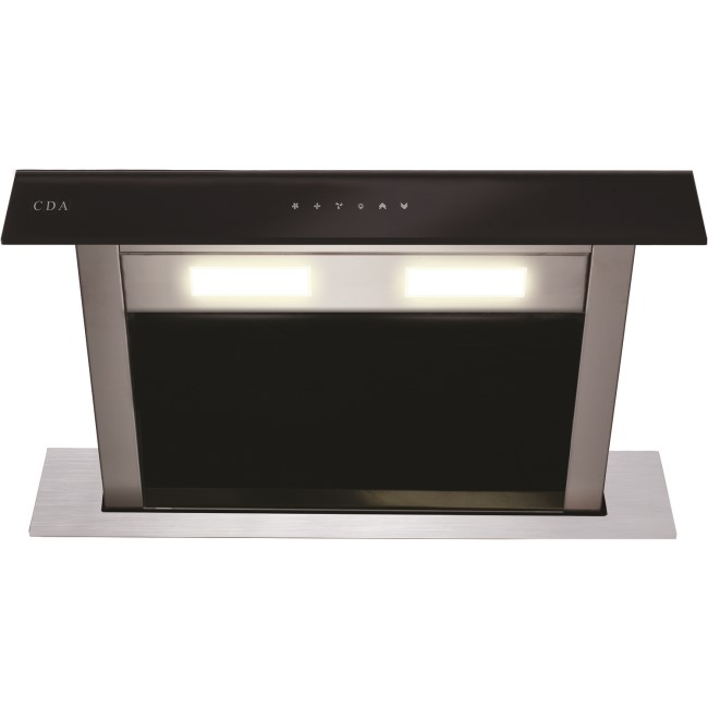 CDA EDD62BL 60cm Downdraft Extractor - Black | Appliances Direct