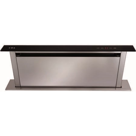 CDA EDD9BL 88cm Downdraft Extractor - Black And Stainless Steel ...