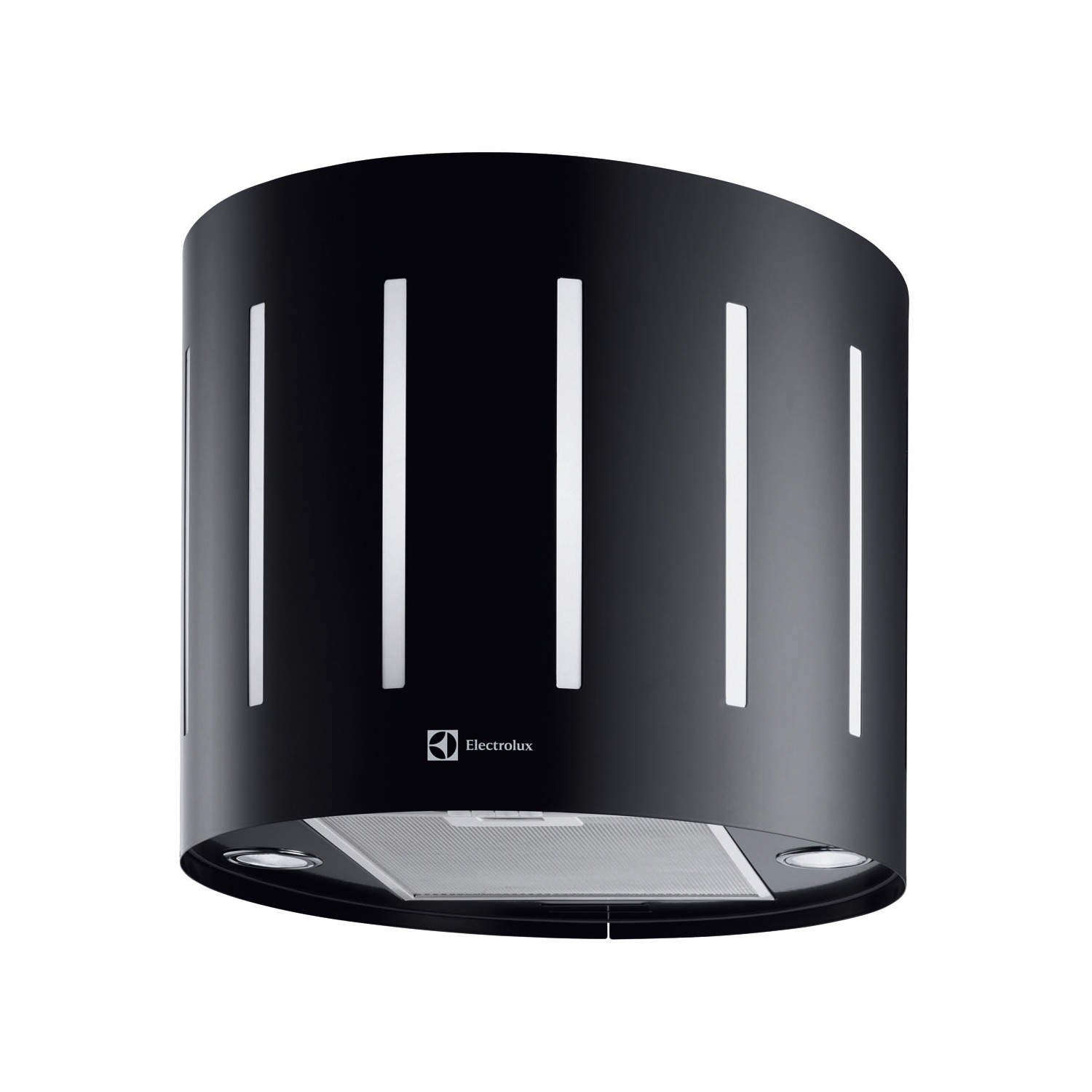 Electrolux EFL50555OK 49cm Round Island Hood Black | Appliances Direct