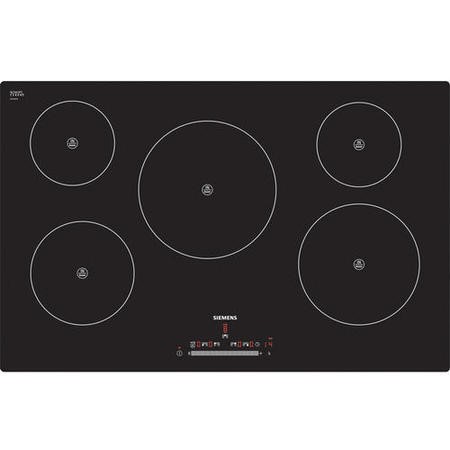 Siemens EH801FM17E 77cm Wide Touch Control Five Zone Induction Hob ...
