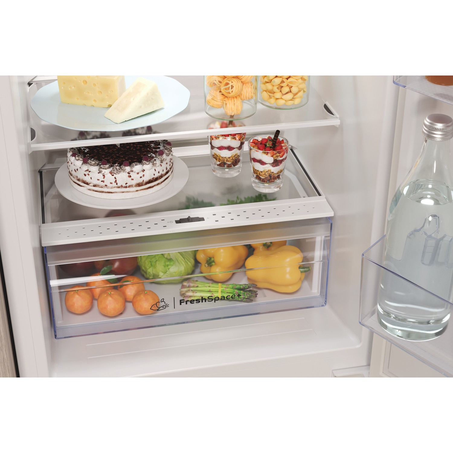 Indesit 192 Litre 50/50 Integrated Fridge Freezer EIB150502D ...