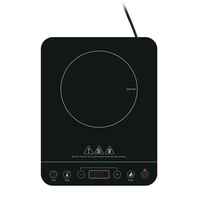 electriQ Single Zone Portable Induction Hob EIQIND1PORT | Appliances Direct
