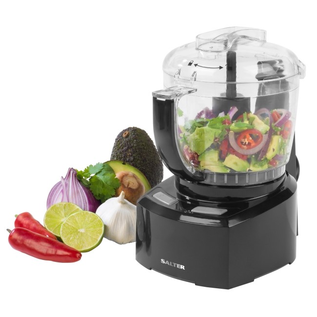 Salter Compact Prep Pro Food Processor - Black EK3171 | Appliances Direct