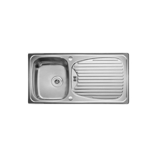 Leisure Sinks EL9501 Euroline Stainless Steel 950x508 1.0 Bowl Taphole ...