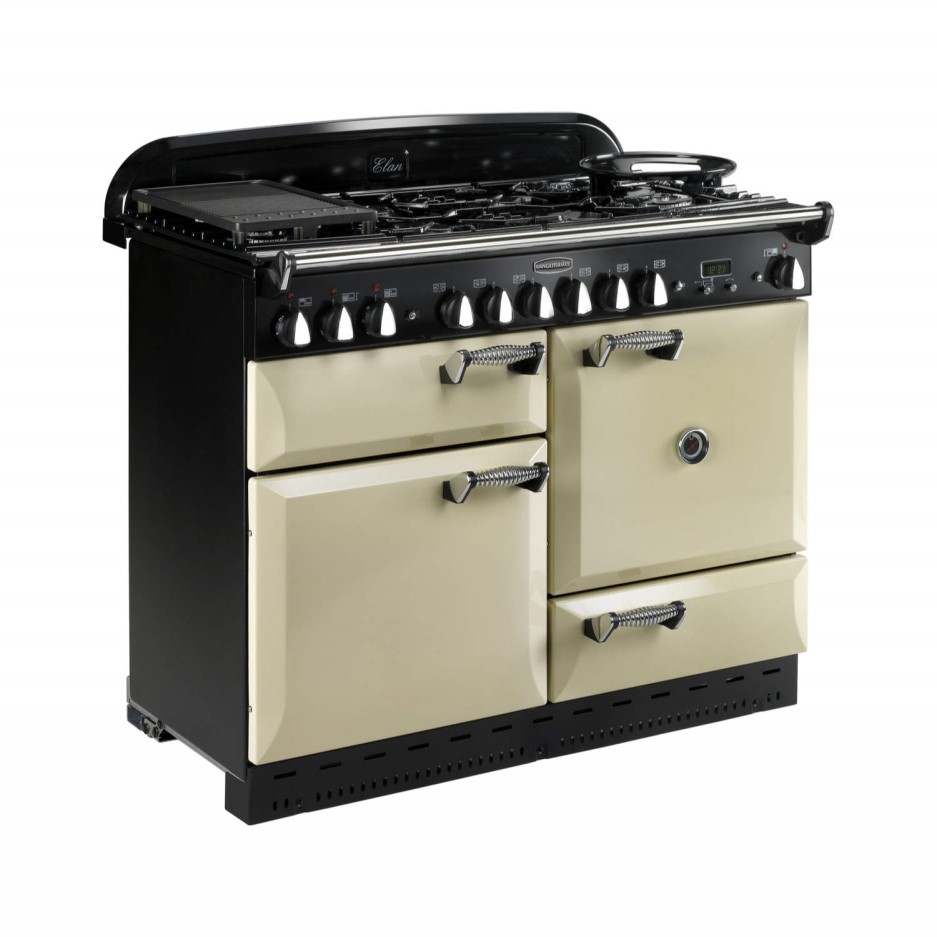 Rangemaster 101000 Elan 110cm Electric Range Cooker With Ceramic Hob ...