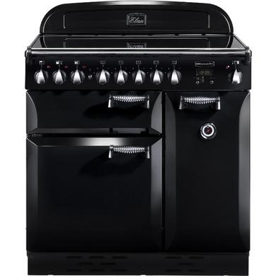 Rangemaster 89400 Elan Induction 90cm Electric Range Cooker ELAS90EIBL ...